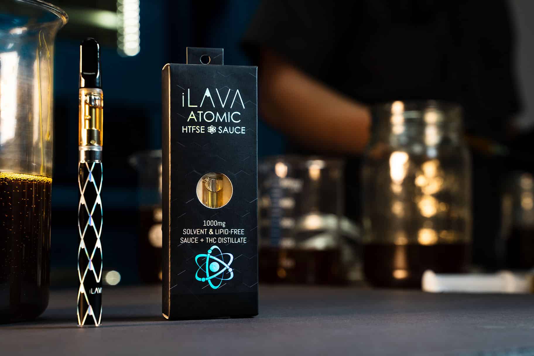 Atomic HTFSE Sauce 1000mg Vapes - iLAVA