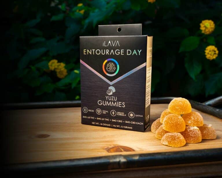 Entourage Day Multi Cannabinoid Blood Orange Gummies - iLAVA